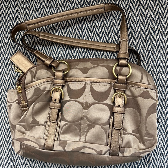 Coach | Bags | Gold Coach Purse | Poshmark